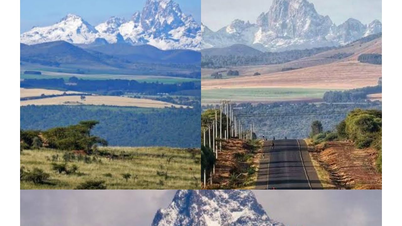 Mt Kenya View From My Village - YouTube