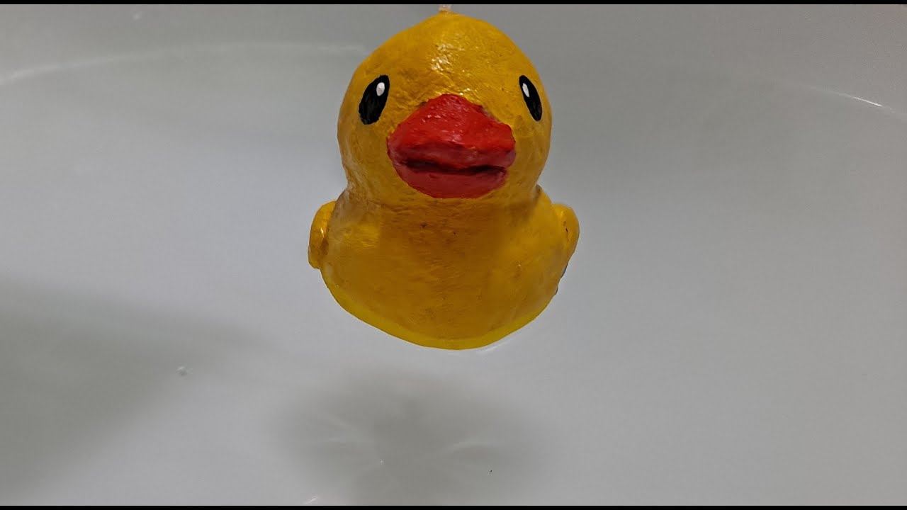 3d펜으로 러버덕 만들기 Youtube