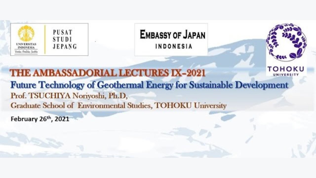The Ambassadorial Lecture Series on Japanese Studies IX/2021 - Lecture ...