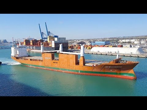 SAIMAAGRACHT || Spliethoff general cargo vessel - YouTube