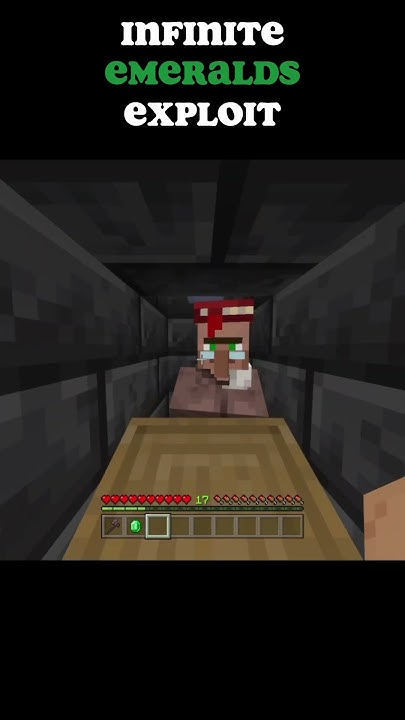 Another INFINITE EMERALDS EXPLOIT for Minecraft 1.20 Bedrock #shorts # ...