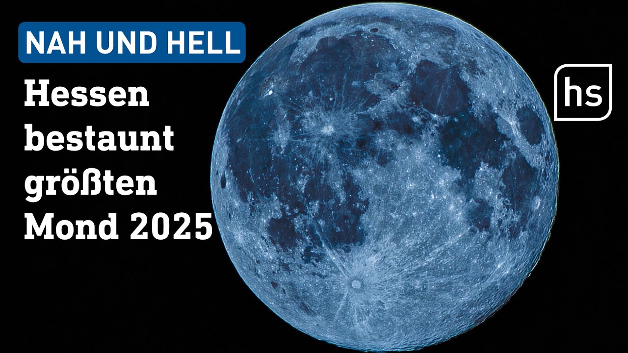 Warum ist der Mond gerade so groß und hell? Besonderer Vollmond über ...