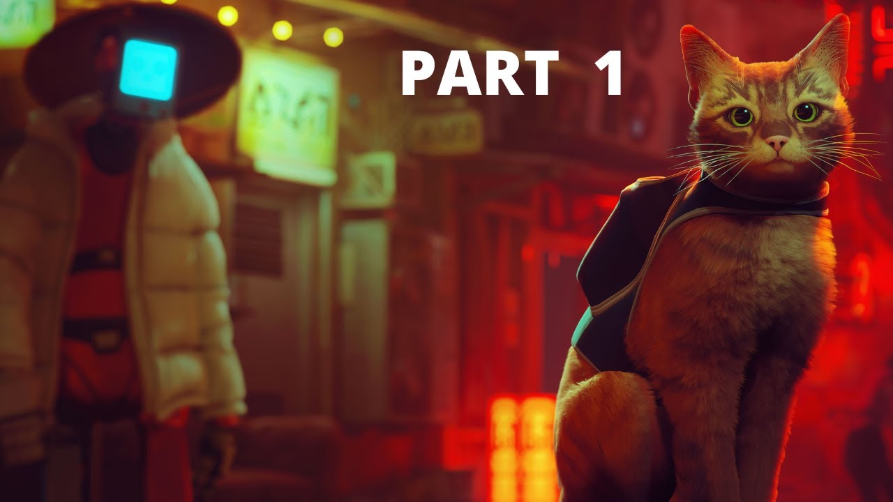 STRAY PC Walkthrough Gameplay Part 1 - (FULL GAME) - YouTube