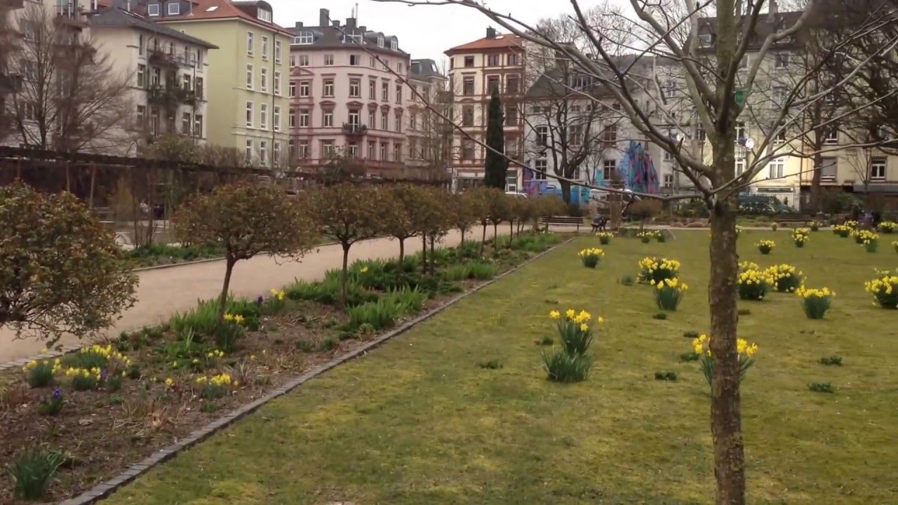 Bethmannpark, Frankfurt am Main, Germany - YouTube
