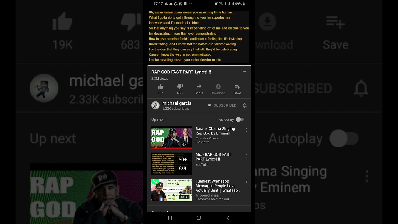 Rap god fast part in 2X speed|| people trying to sing rap god in 2X ...