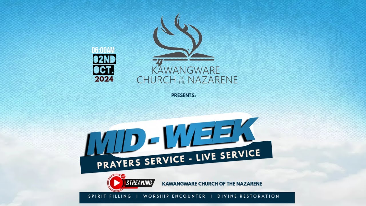 MID WEEK PRAYERS - LIVE SERVICE - 10/09/2024 - YouTube