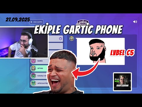 LVBEL C5 ÇİZİMİ ERAY'I ÇILDIRTTI! | GARTİC.IO