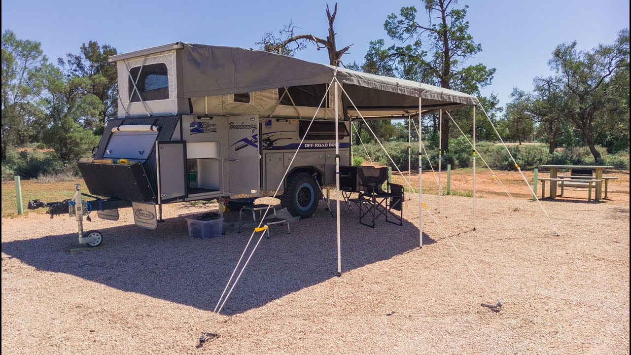 Lifestyle Breakaway 2016 offroad camper trailer - a walk-around - YouTube