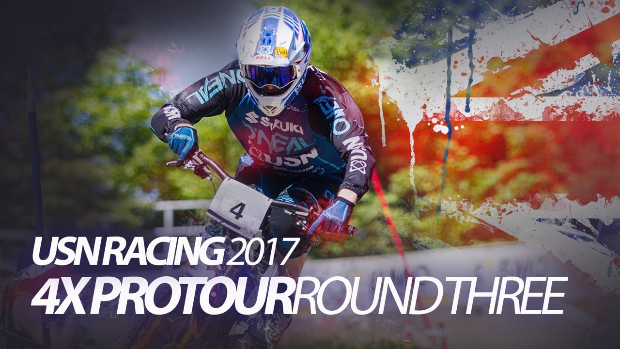 USN Racing - 4X ProTour 2017 - Fort William, Scotland - YouTube