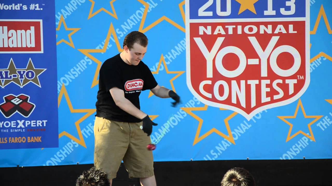 USA National Yoyo Contest 2013 5A 1st Jake Elliot - YouTube
