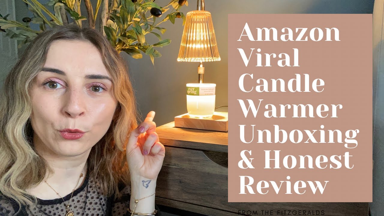 Viral Amazon Candle Warmer Unboxing & Honest review - Spoiler I love it ...