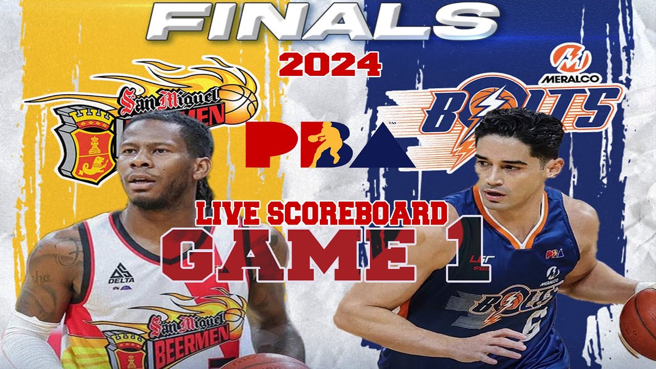 PBA LIVE 🔴 SAN MIGUEL BEERMEN VS MERALCO BOLTS | GAME 1-FINALS | PBA ...