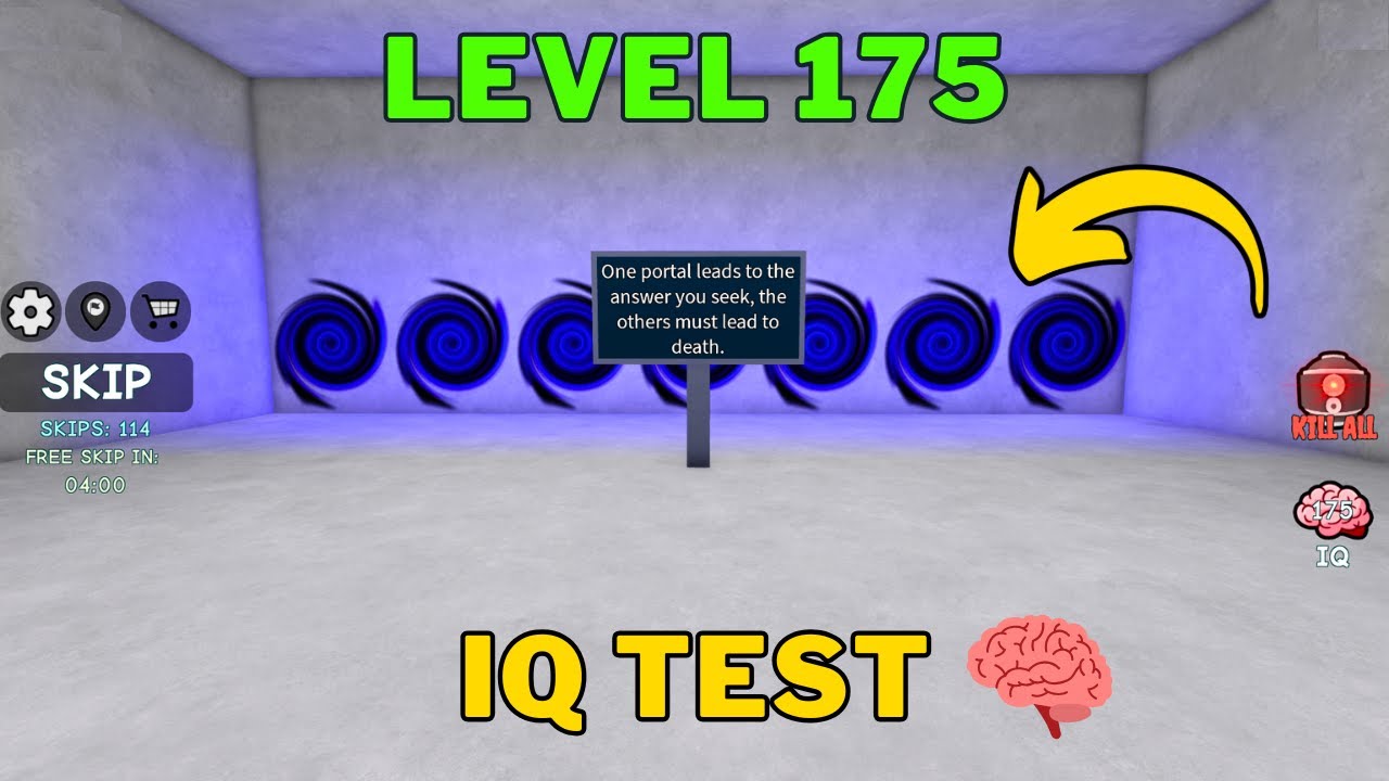 How To Solve Roblox IQ Test Level 175 | IQ Test 🧠 Guide - YouTube