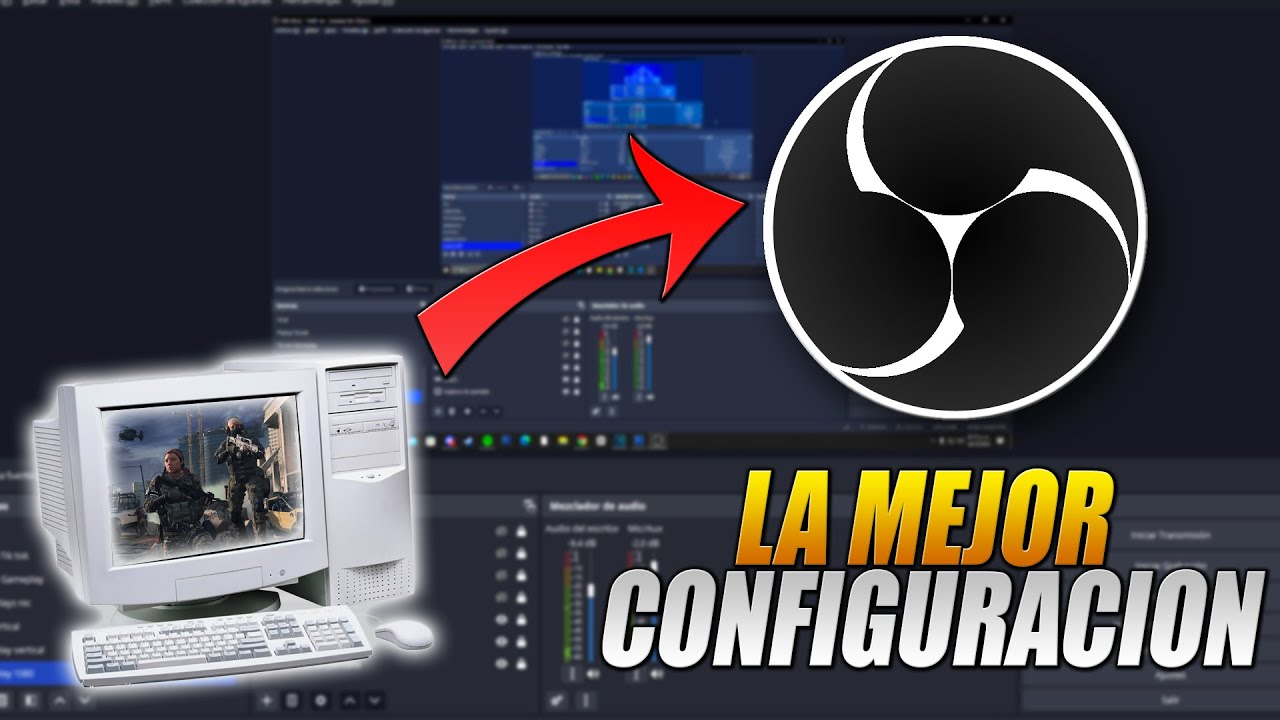 CONFIGURACION para OBS para tu PC BAJOS RECURSOS | 2024 - YouTube