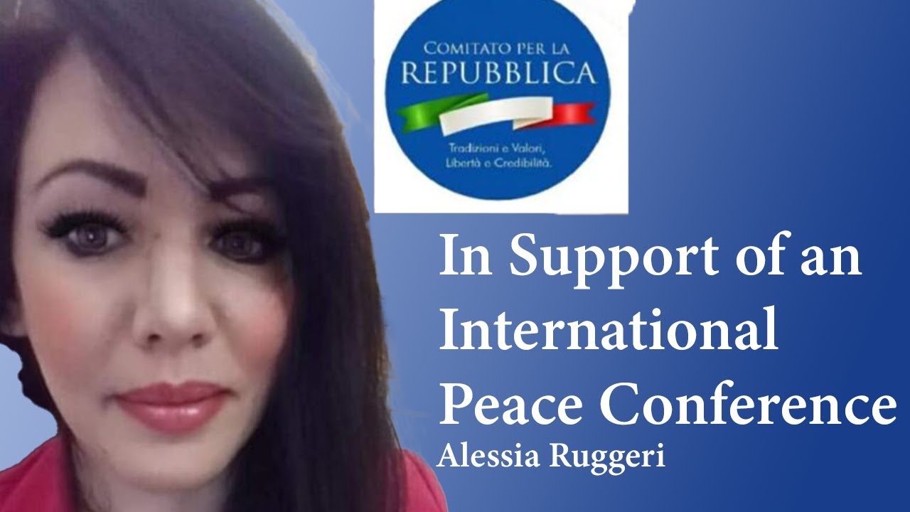 In Support of an International Peace Conference — Alessia Ruggeri - YouTube