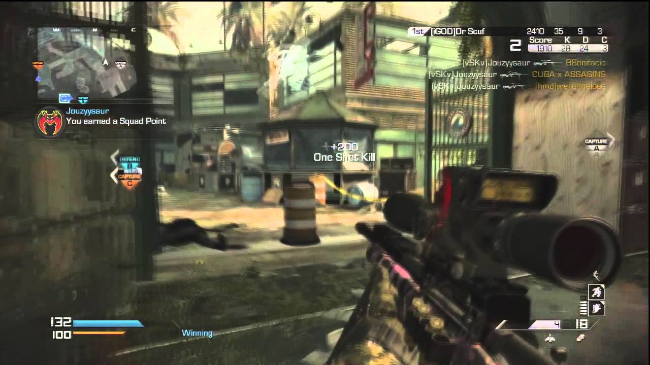 Jouzyy | First Feed on CoD GHOSTS!!! - YouTube