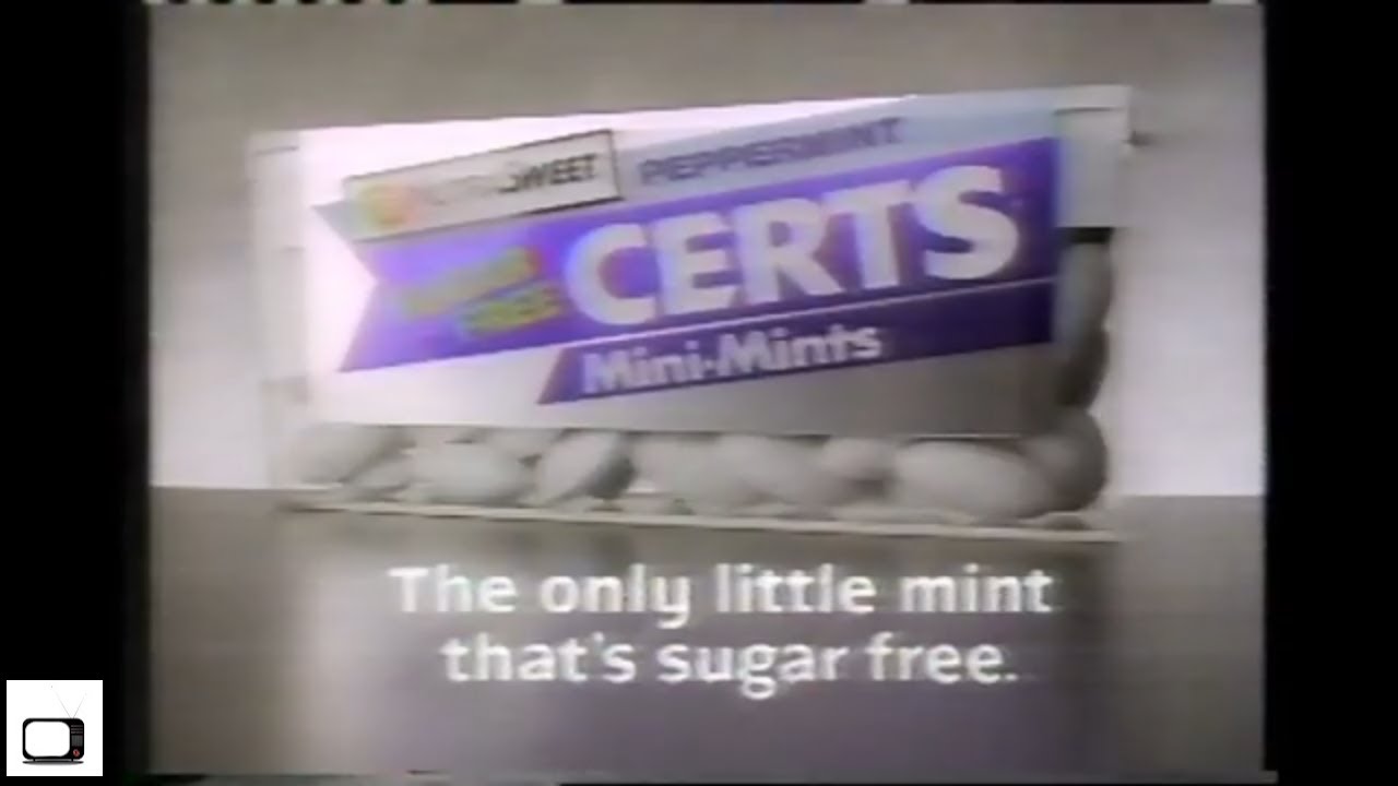 Certs Commercial (1987) - YouTube