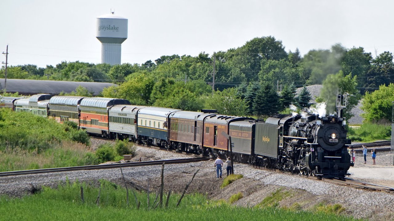 [HD] Nickel Plate 765 On The Varsity Excursion - 6-12-16 - YouTube
