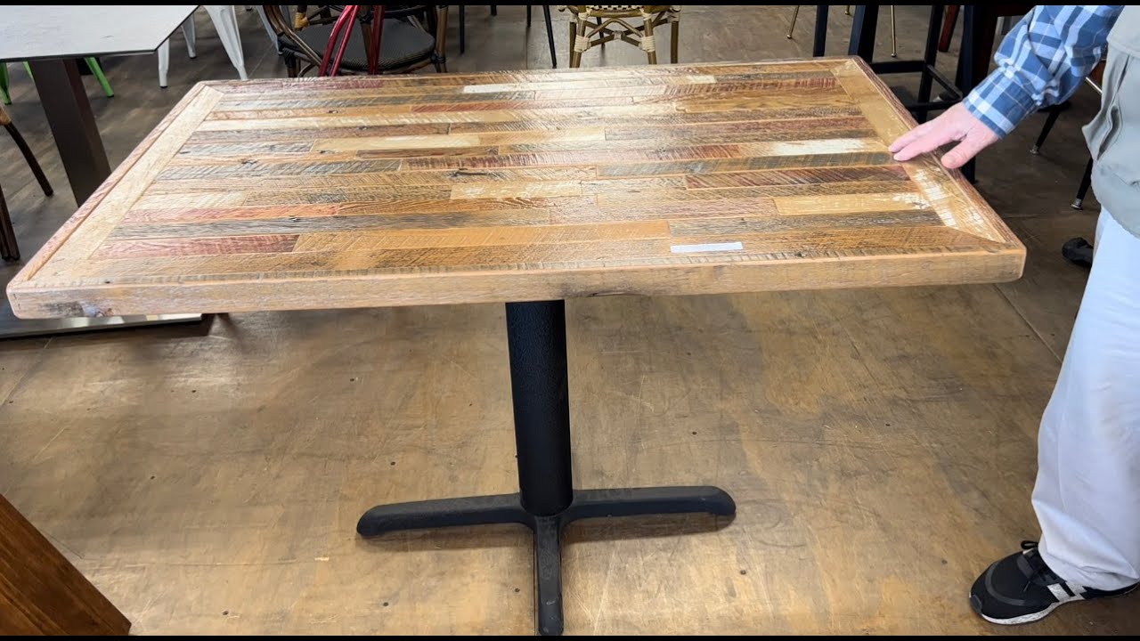 100 year old Reclaimed wood Table Tops 24"x 30" and 30"x 48" In Stock ...