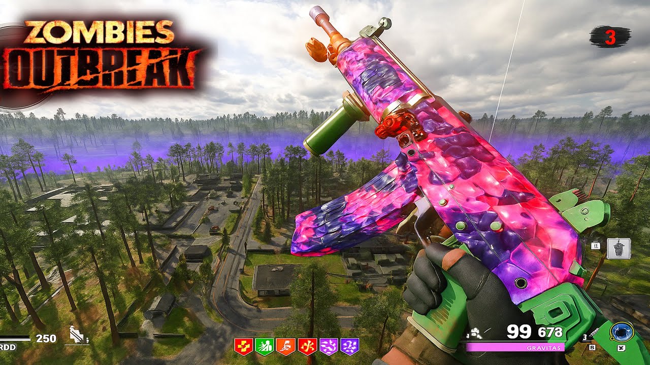 COD: Cold War Zombies | Solo Outbreak Gameplay With GRAV 🔥🔥(No ...