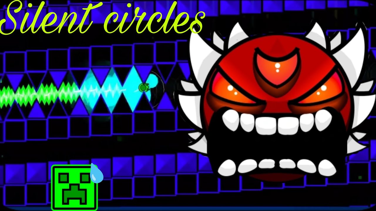 Silent circles (auto) / geometry dash - YouTube