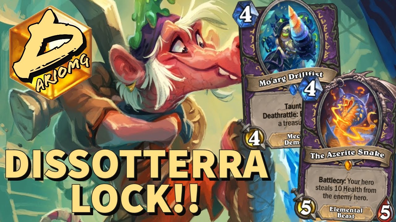 Questo LOCK vi farà IMPAZZIRE! Espansione in anteprima + BUNDLE!! HEARTHSTONE ITA - YouTube
