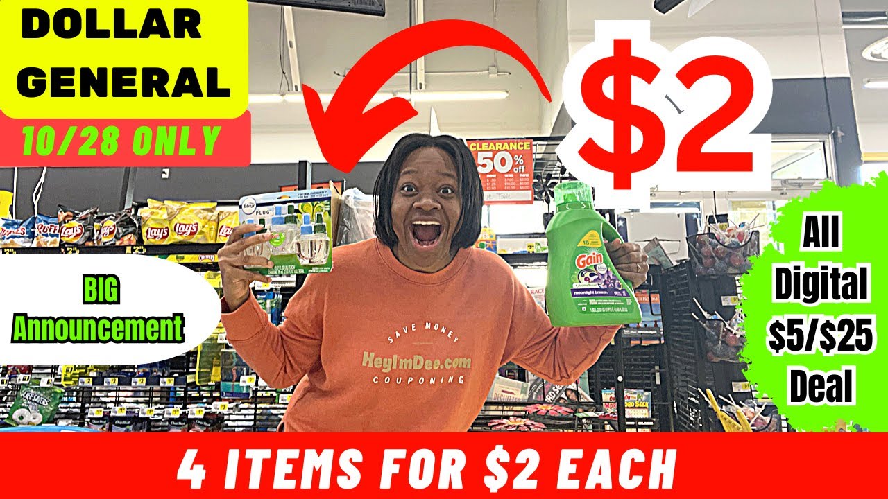 Dollar General $5 Off $25 Haul 10/28 | $2 each for everything | All ...