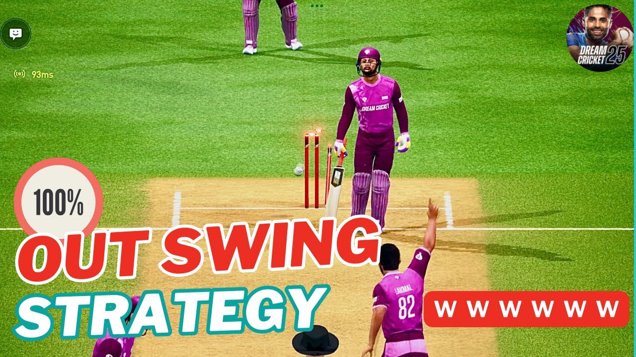 How to Take Wickets in Dream Cricket 25 me wicket kaise le🏏 #youtube ...