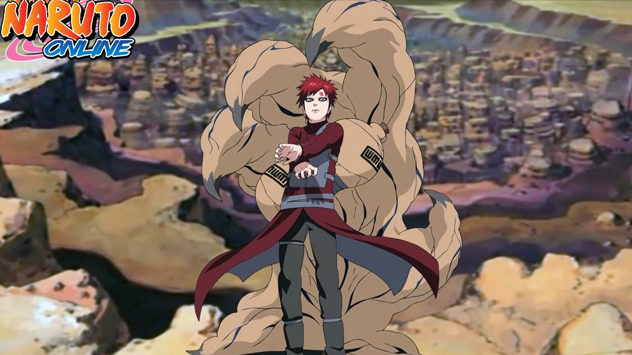 Naruto Online - Gaara Kazekage One Shot Tips ! huge damage ! - YouTube