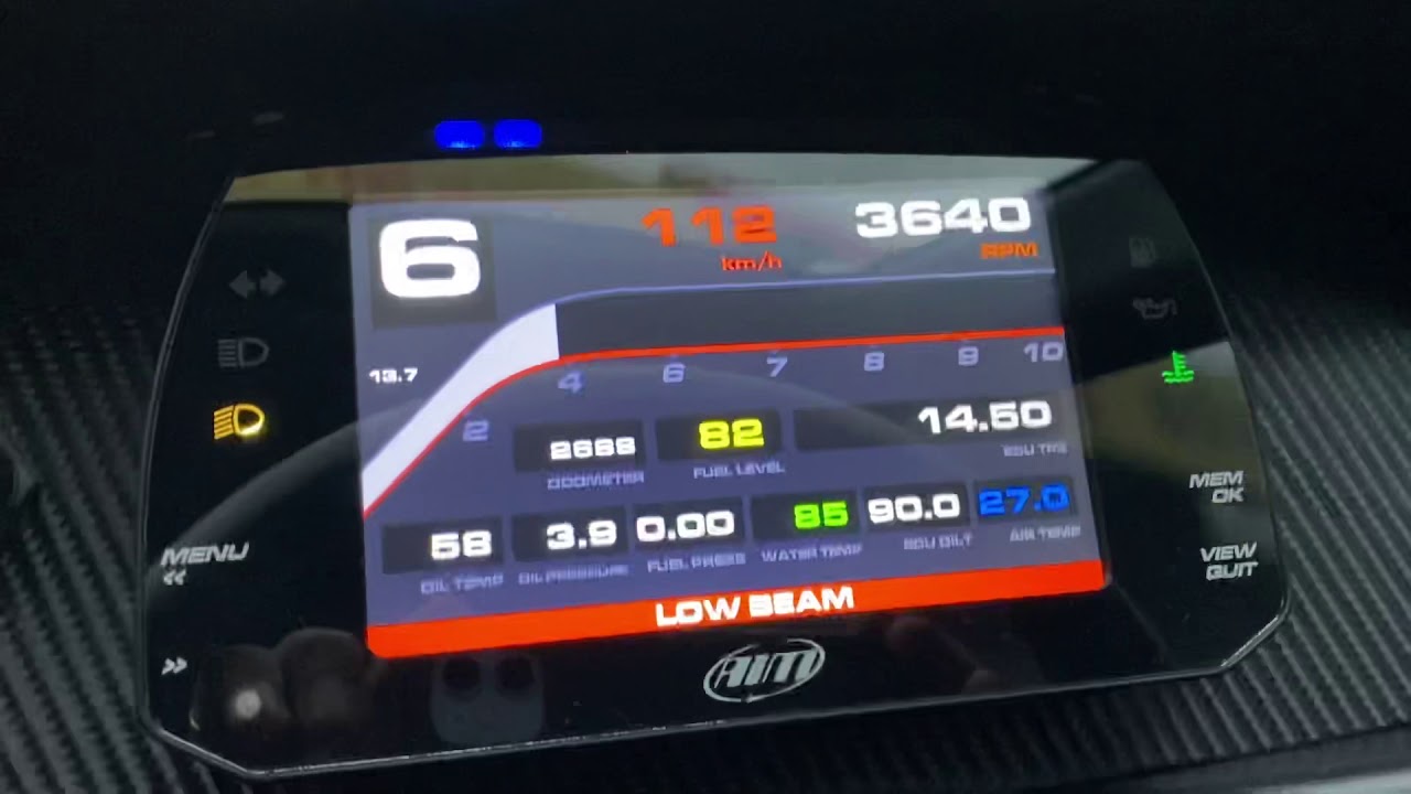 AIM Strada MXS 1.2 EK9 Kswap onroad - YouTube