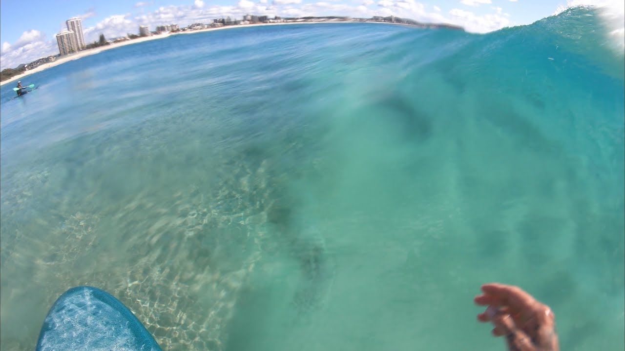 CATCH SURF 6’0 LOG | Surfing Crystal Clear 1Ft rights. - YouTube