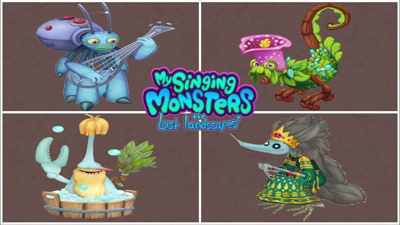 Calamity Island - All Monsters Sounds and Animations | The Lost Landscapes | My Singing Monsters ...