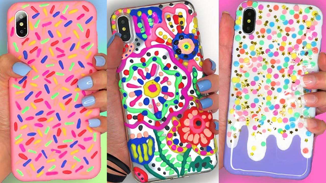 8 Cool Phone Case Diy Ideas - Compilation - YouTube
