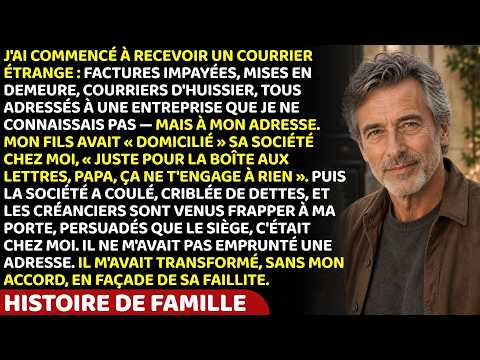 Mon Fils A Domicilié Sa Société Chez Moi — Les Dettes Arrivaient À Mon Nom