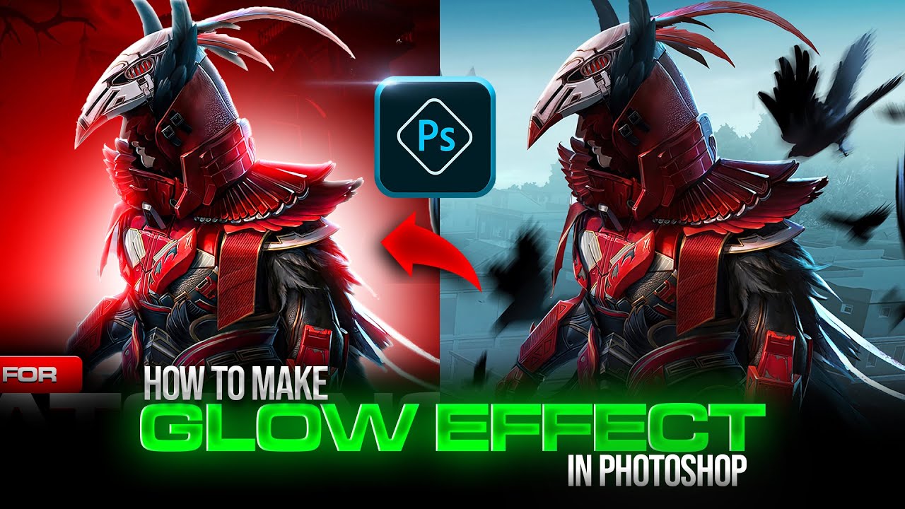 How to Create Stunning Glow Effects for Gaming Thumbnails in Photoshop ...