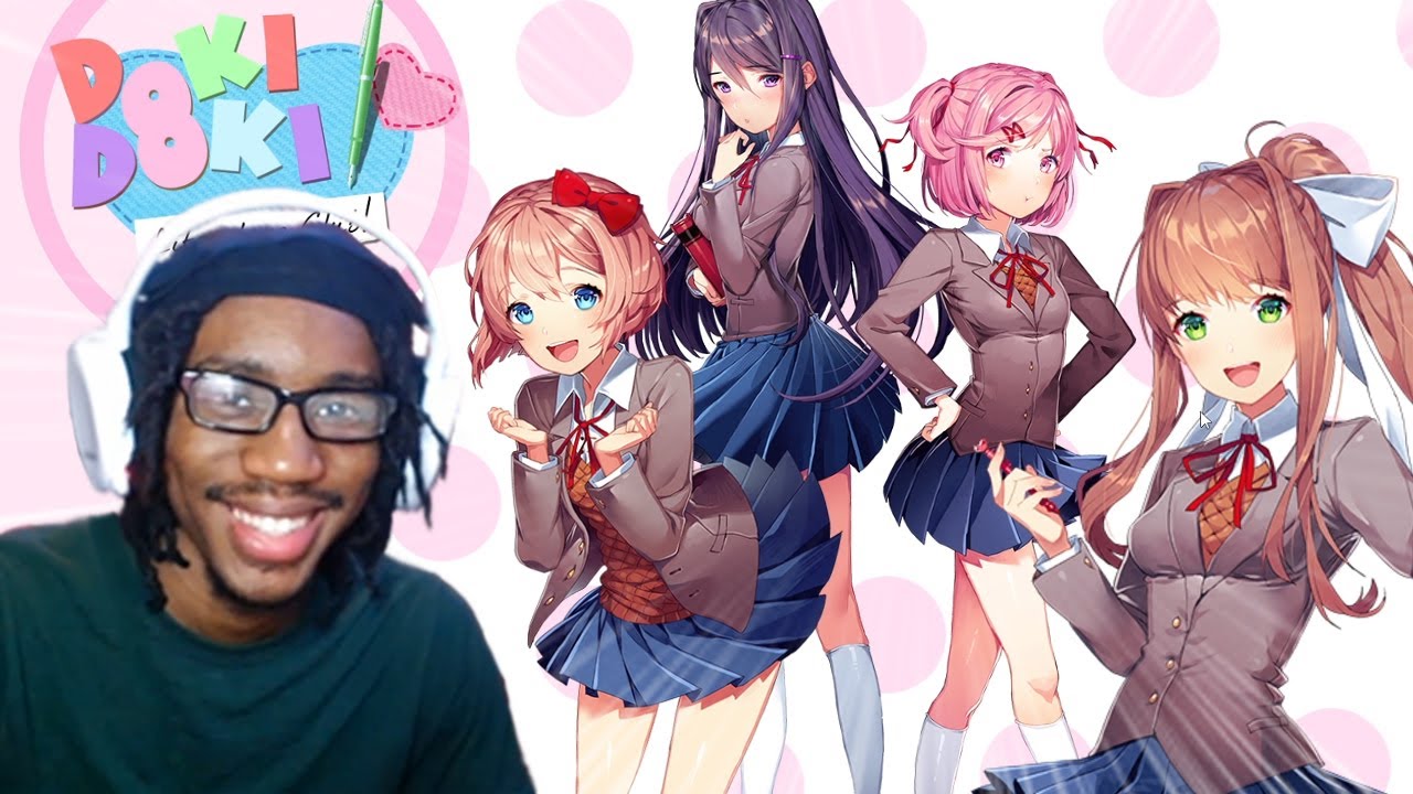 My First Time Playing Doki Doki Literature Club (help me...) #1 - YouTube