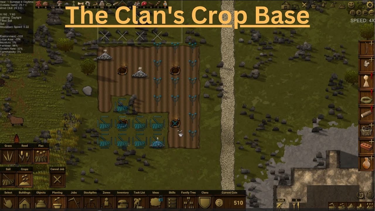 🌱The Clan's Crop Base Started (Clanfolk #04) - YouTube