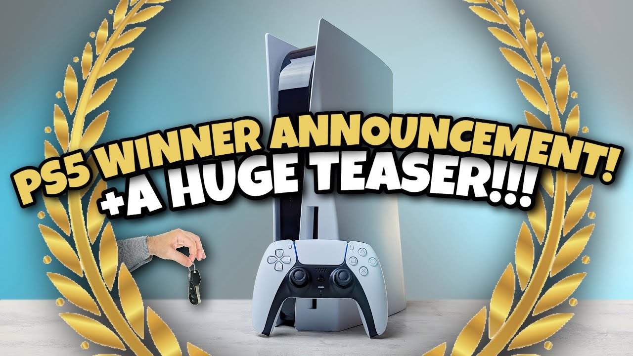 We Have Our Winner! | PlayStation 5 Prize Winner Announcement | Plus a ...