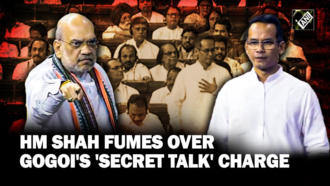 “Batana Chahiye…” Amit Shah gets angry as Gaurav Gogoi threatens to ...