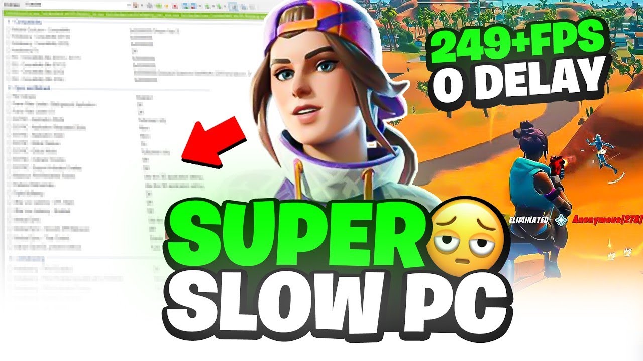 How I Got 240+ FPS in Fortnite on a SUPER WEAK PC! (Boost FPS & Fix Lag ...