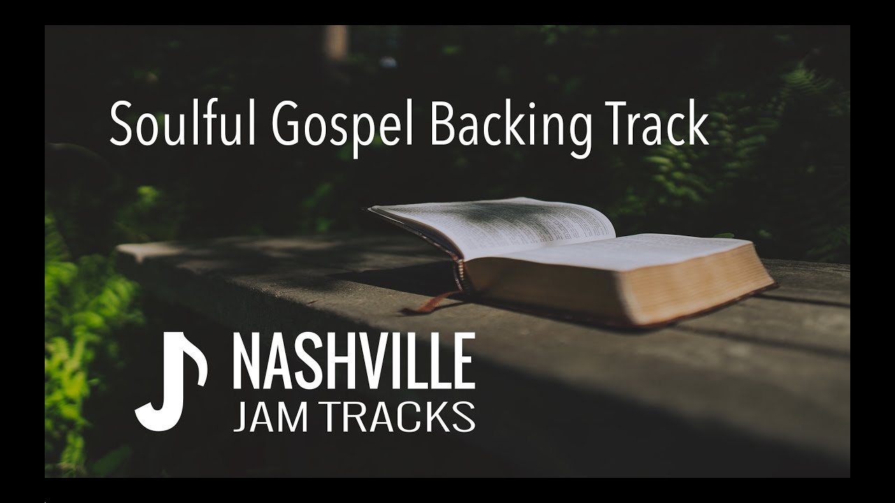 Soulful Blues Gospel Backing Track in G - YouTube