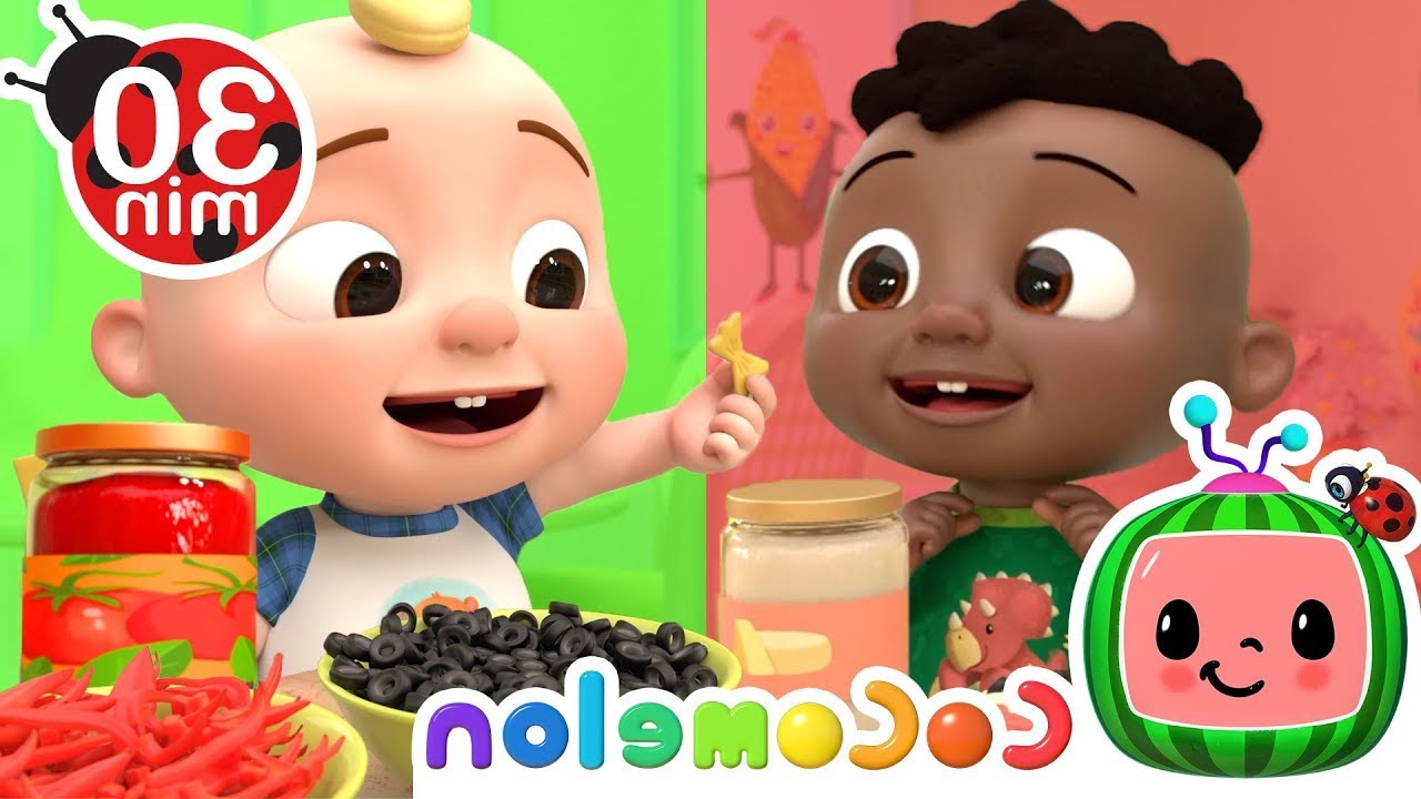 Pasta, Pasta, Pasta Everywhere! | CoComelon Nursery Rhymes & Kids ...