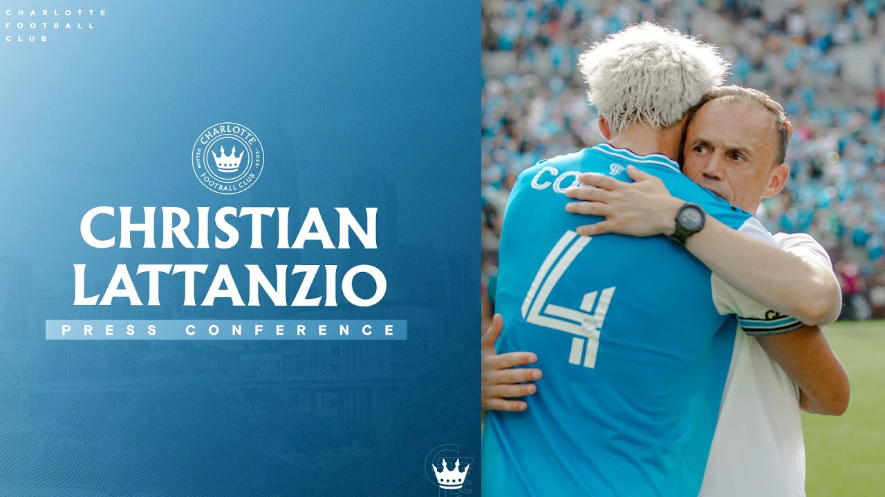 Christian Lattanzio Press Conference | Charlotte FC vs New York Red ...