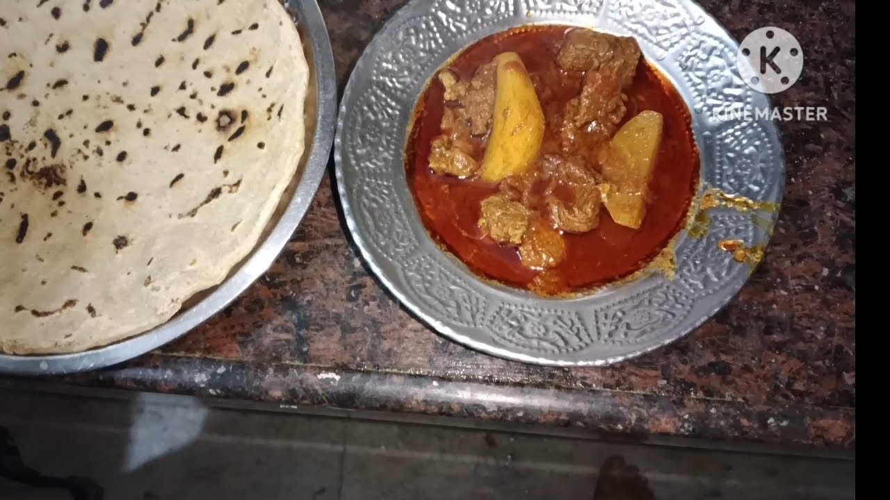 gosh ka salan & jawari ke roti recipe - YouTube
