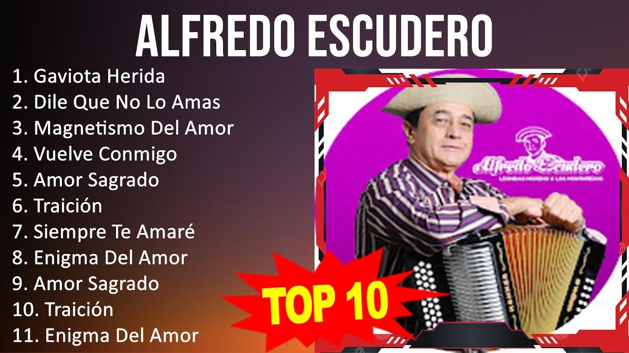 A L F R E D O E S C U D E R O 2023 MIX Top 10 Best Songs Greatest Hits a-l-f-r-e-d-o-e-s-c-u-d-e-r-o-2023-mix-top-10-best-songs-greatest-hits