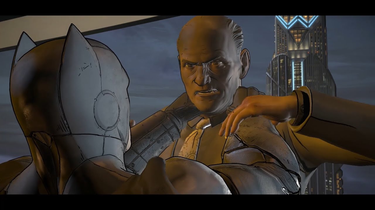 Batman Falcone fight Skyline Club - Batman Telltale Series - Episode 1 ...
