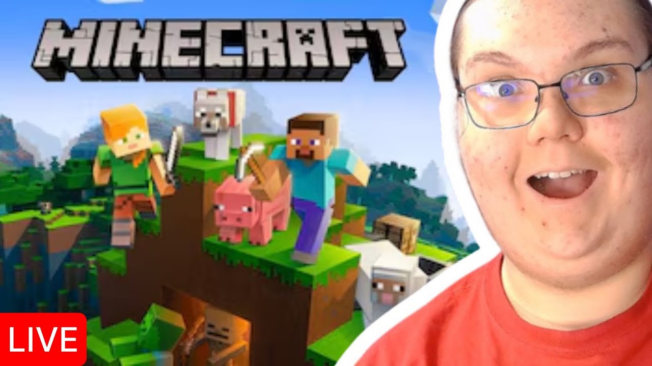 🔴LIVE! - PLAYING MINECRAFT WITH VIEWERS! - YouTube