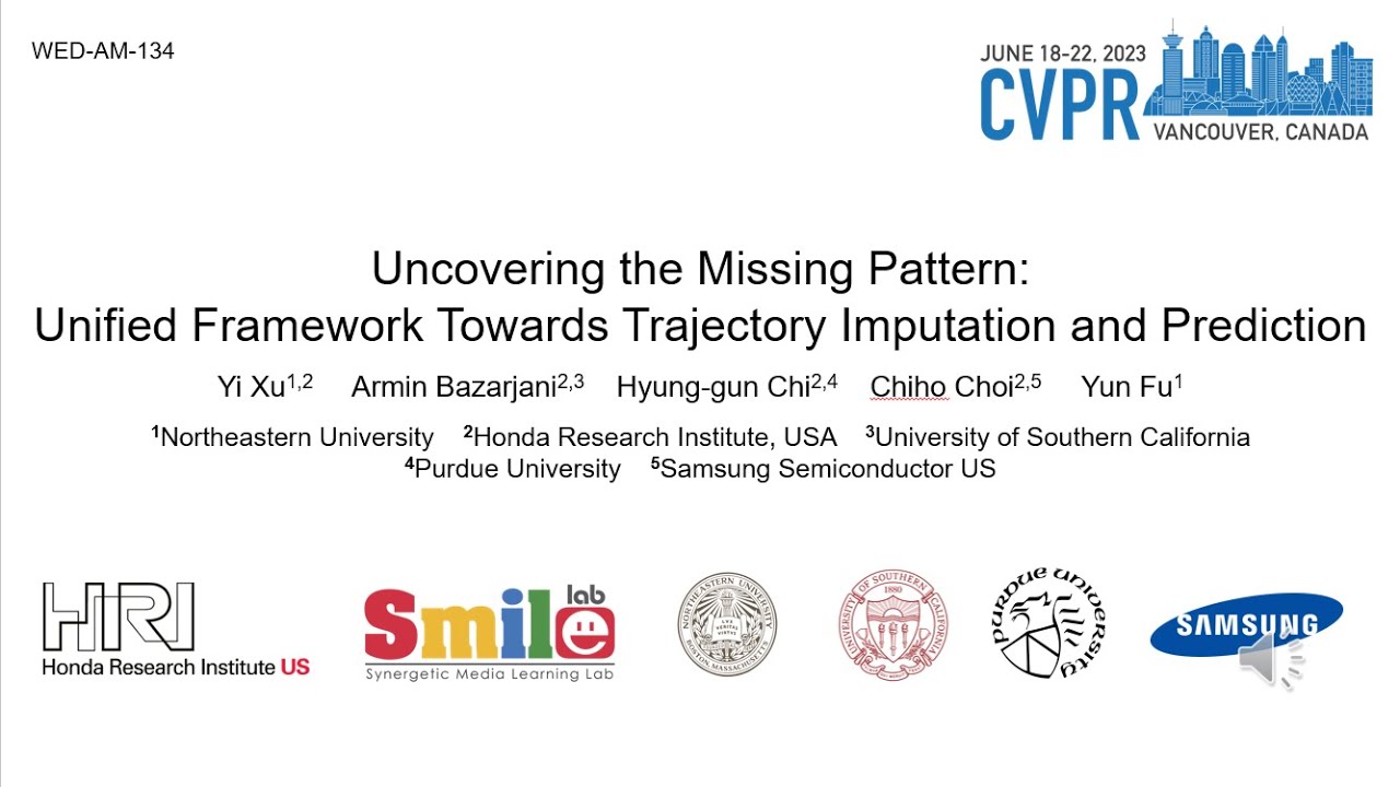CVPR23 Uncovering the Missing Pattern Unified Framework Towards ...