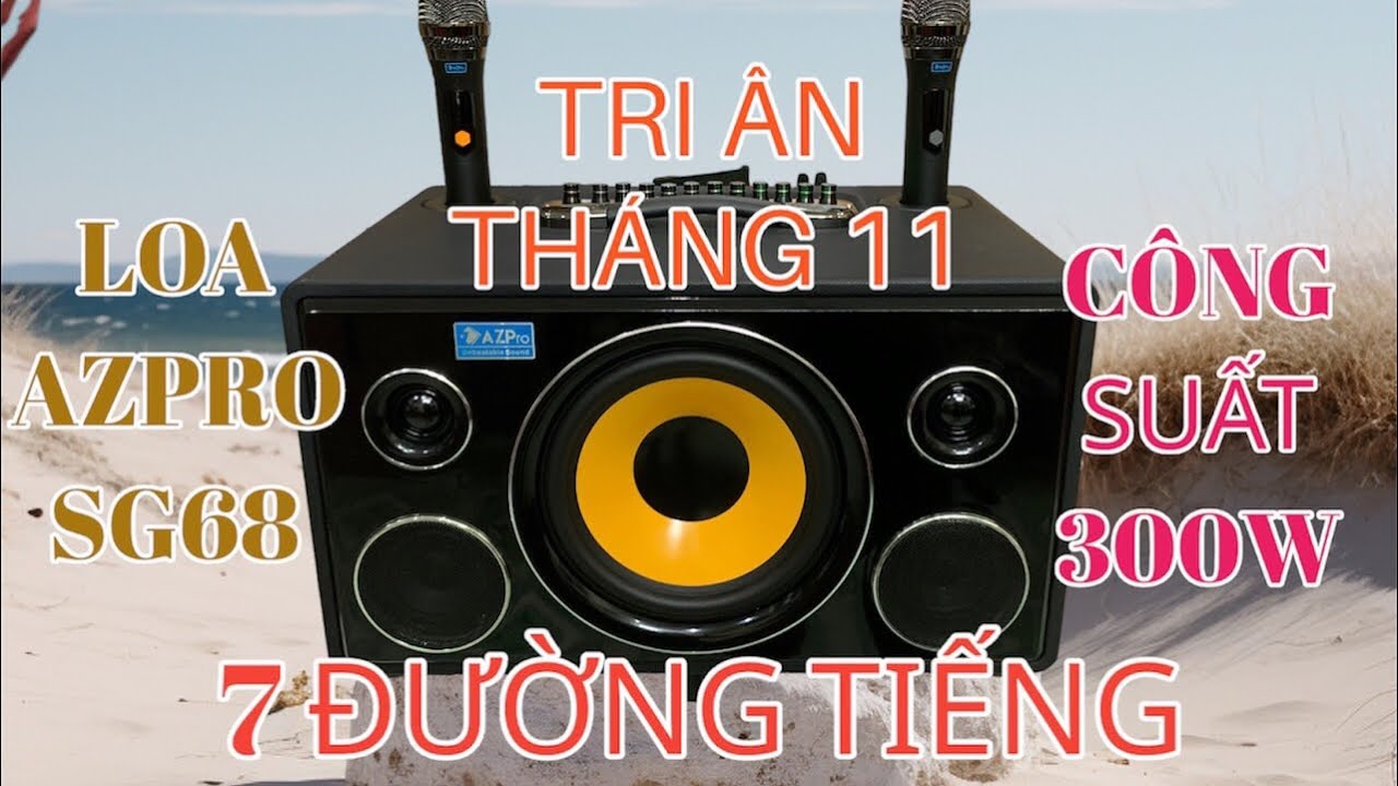 LOA AZPRO-SG68 CÔNG SUẤT 300W/ GIÁ 5tr250 - TẶNG KÈM CHÂN LOA -LH ...