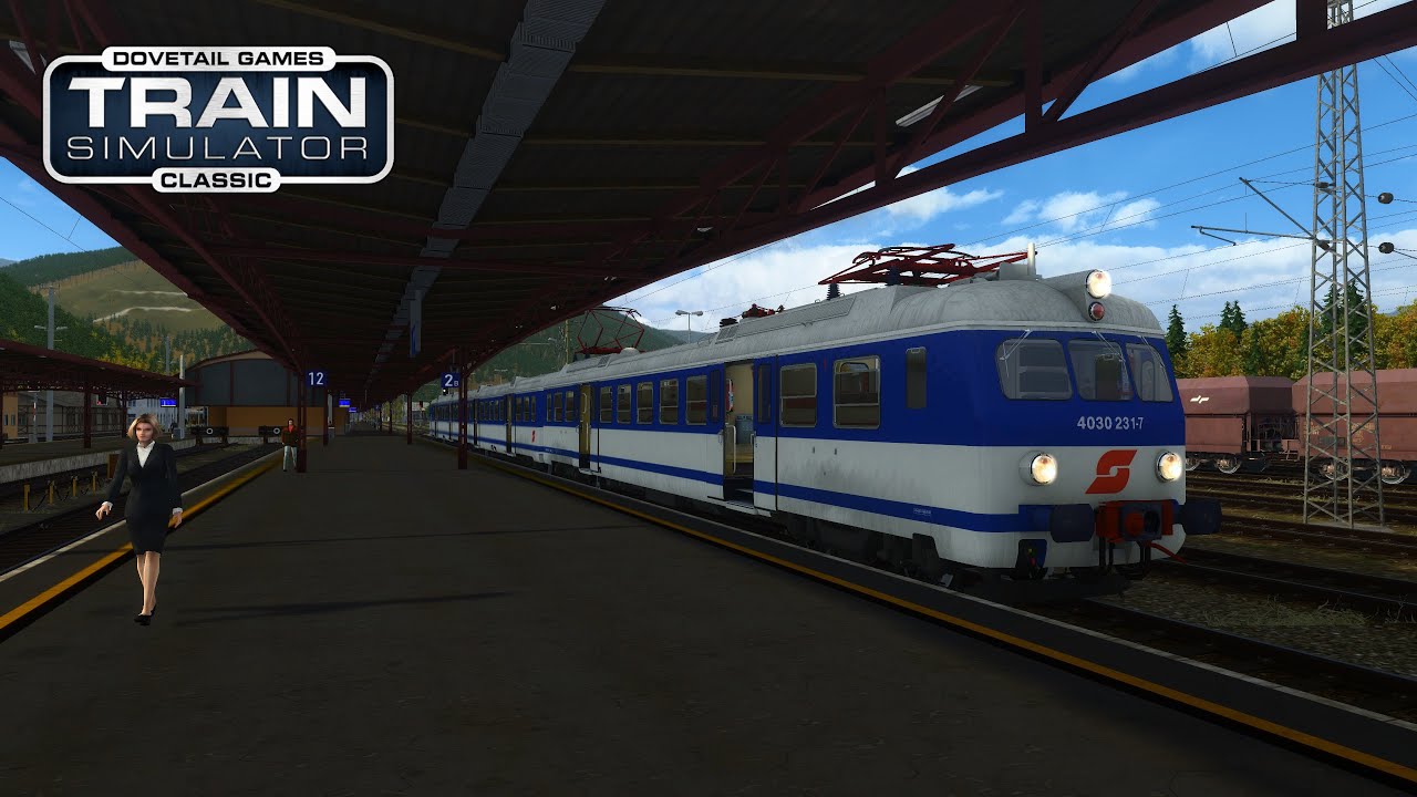 Regional train from Selzthal to Eisenerz / Train Simulator Classic / RWA Gesäuse / ÖBB 4030 ...